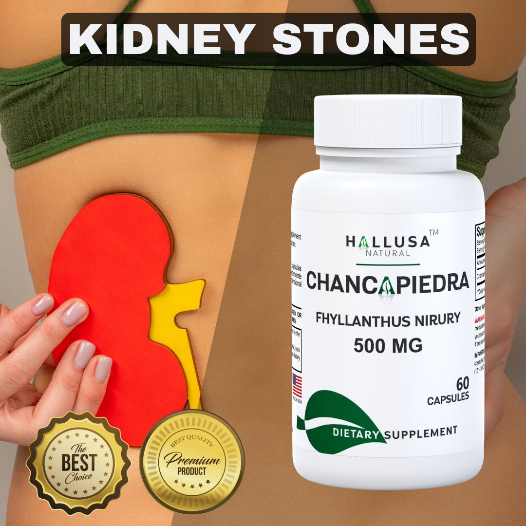 CHANCAPIEDR Kidney & Gallbladder Health Stone Breaker Detox 60 Caps - Etsy
