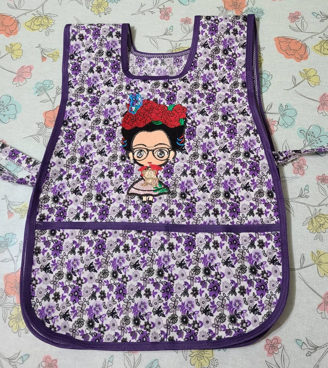 Frida Kahlo Apron Fridita Apron Kitchen Apron Girl Size - Etsy