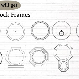 Clock Procreate,builder,procreate Brush Stamps,clock Design,clock ...