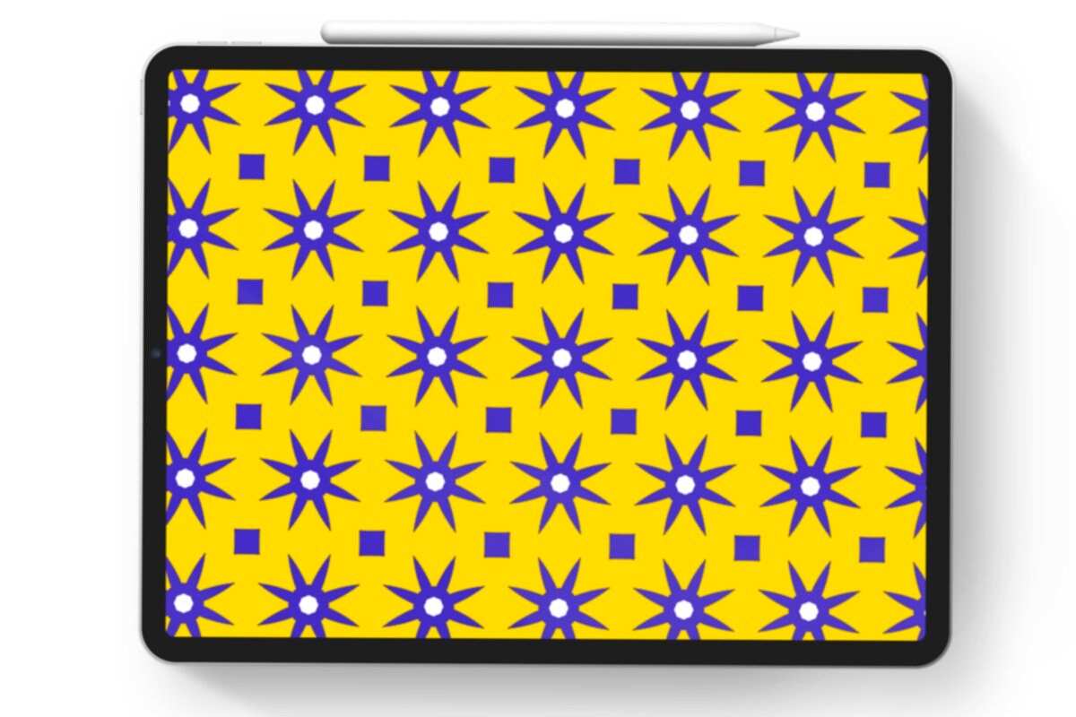 Procreate Palette,two Tone Color,duo Blue & Yellow,matching Color,duo ...