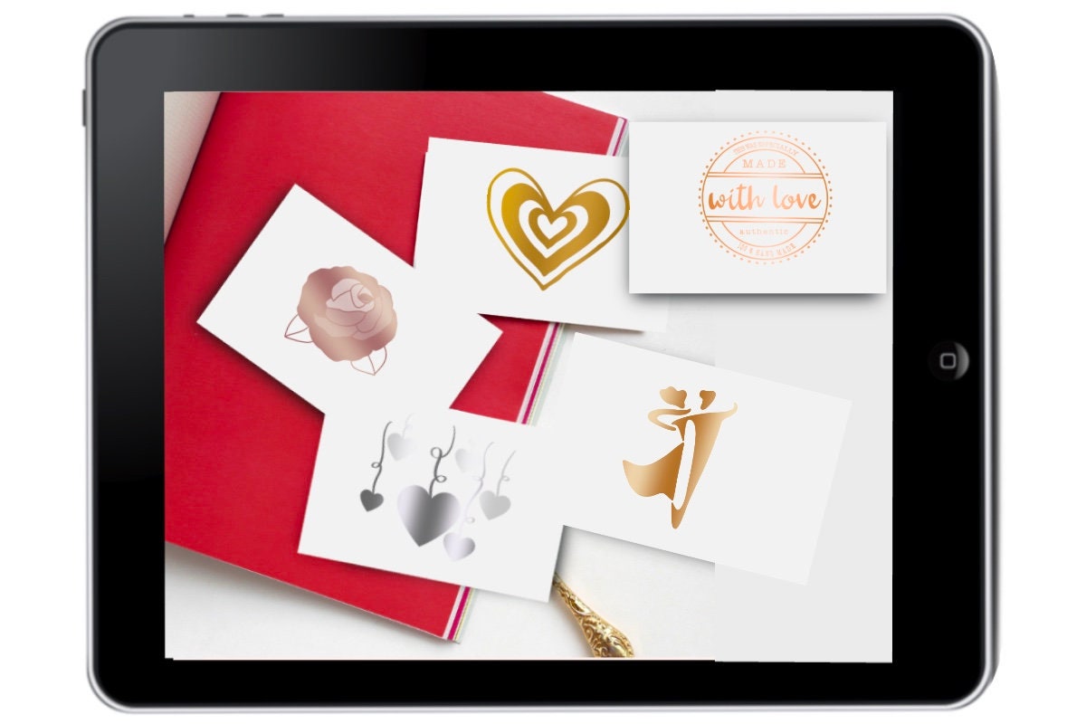 Procreate Color Palette,metallic Gradients,gold, Rose Gold,silver 30 ...