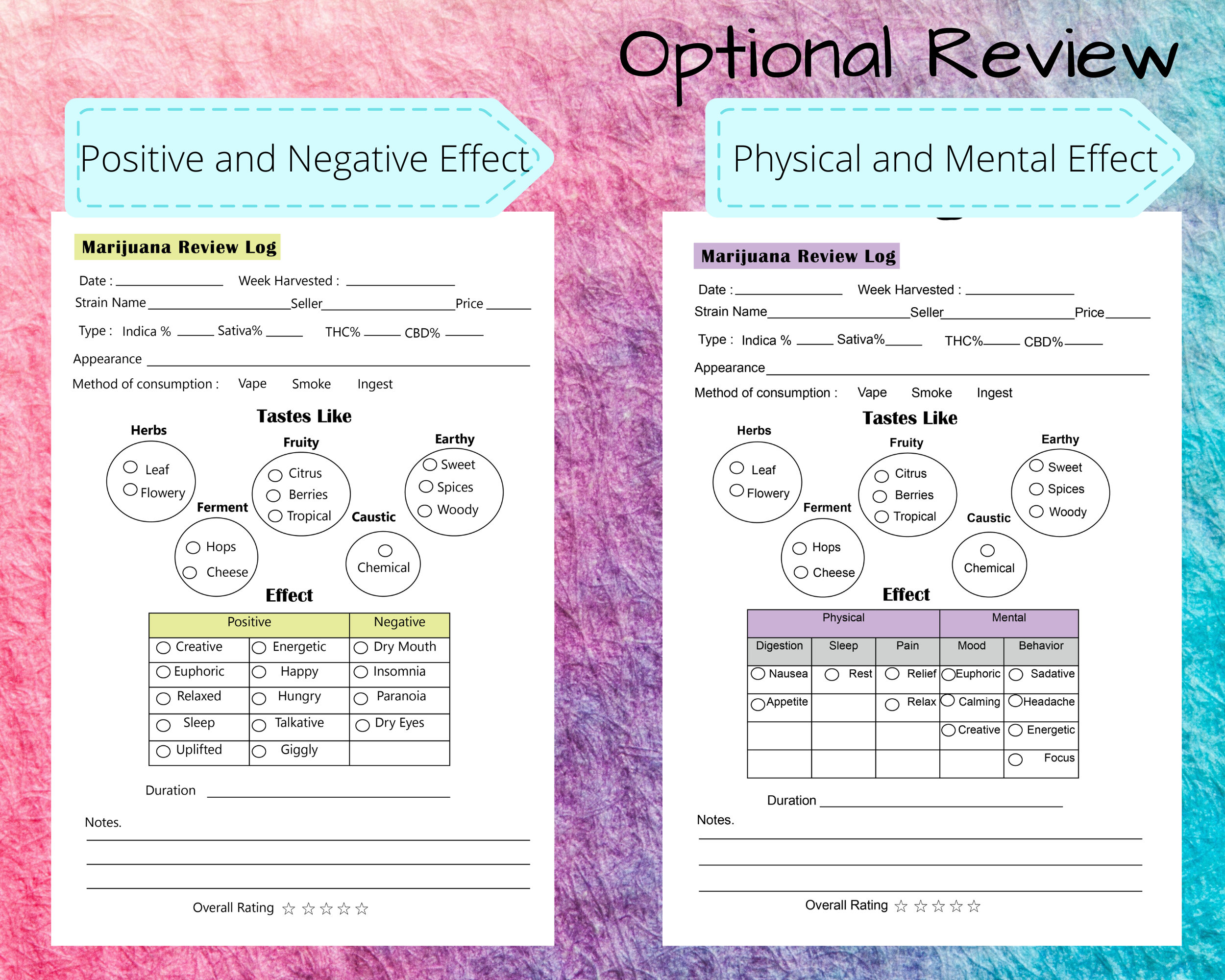 Cannabis Grow Log Weekly/marijuana Grow Journal,monthly and Marijuana ...