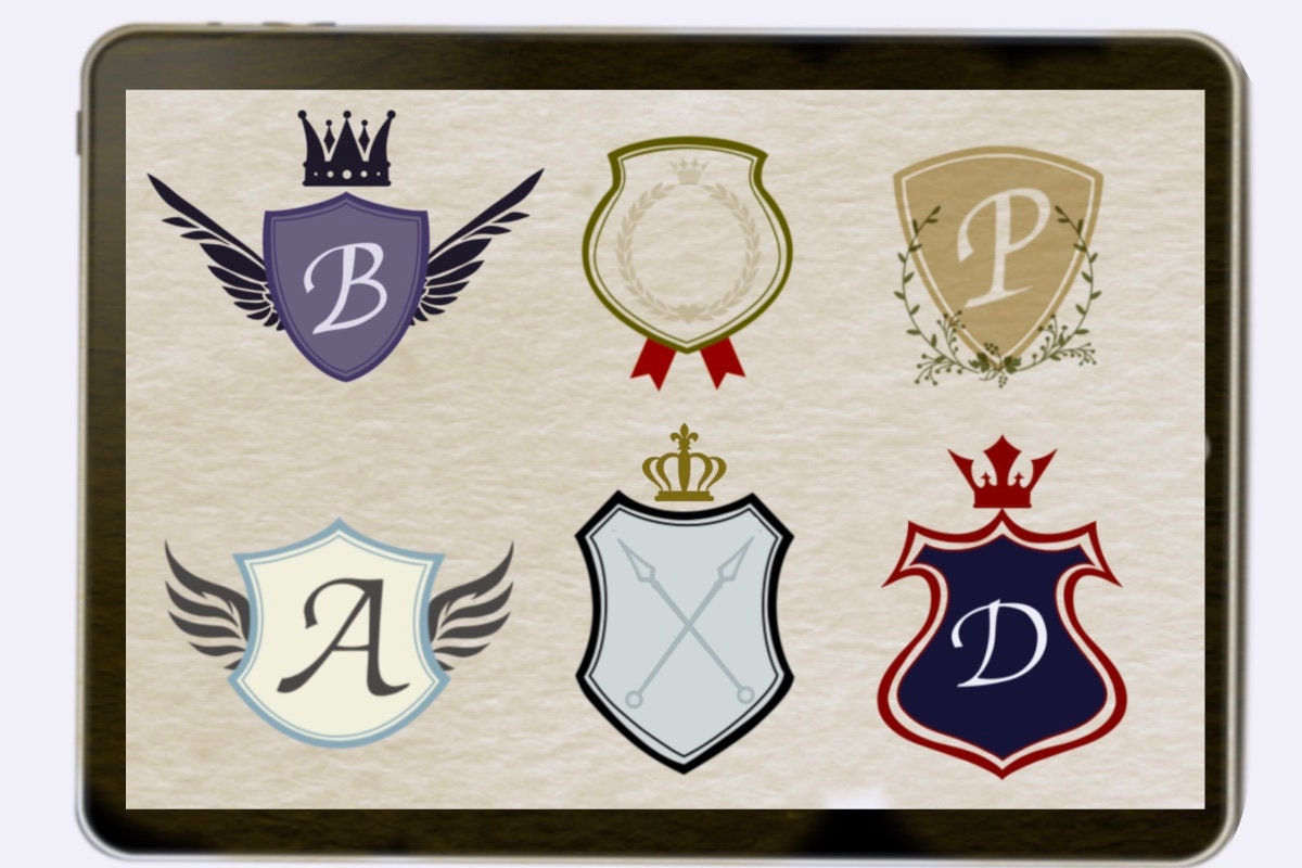 Frame Stamp Brushes,badges,procreate Frame Stamp - Etsy