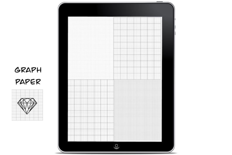 Brushes Procreate Plannerprocreate Grid Brushprocreate - Etsy