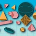 Procreate Stamps 60 Brushes Shapes,geometric 3D Shapes Brush Stamps for ...
