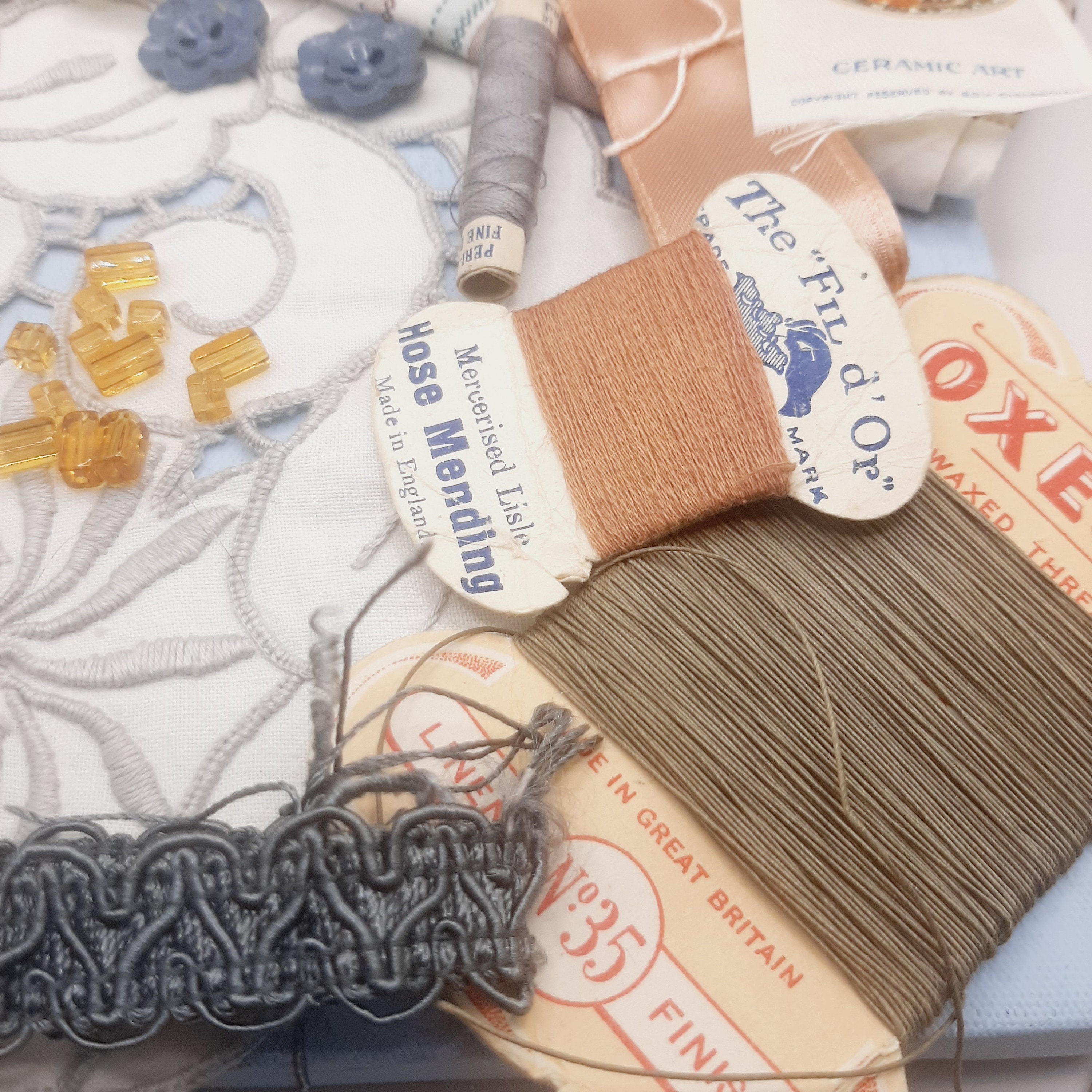 Vintage Slow Stitch Bundle... Sewing Embroidery... Repurposed & Vintage ...