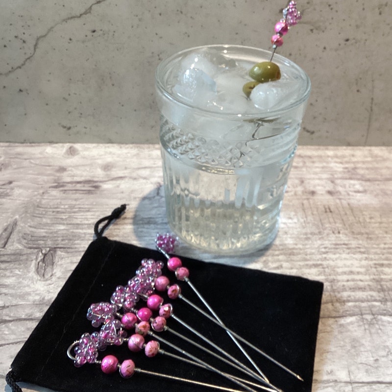 Glass Beaded Picks - Etsy