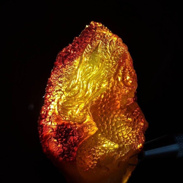 Amber Dragon - Etsy