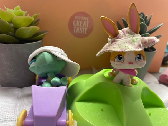 Lps Rabbit and Turtle. Tortoise and the Hare | Etsy