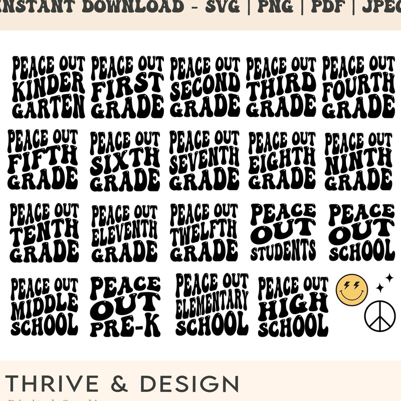 Peace Text - Etsy