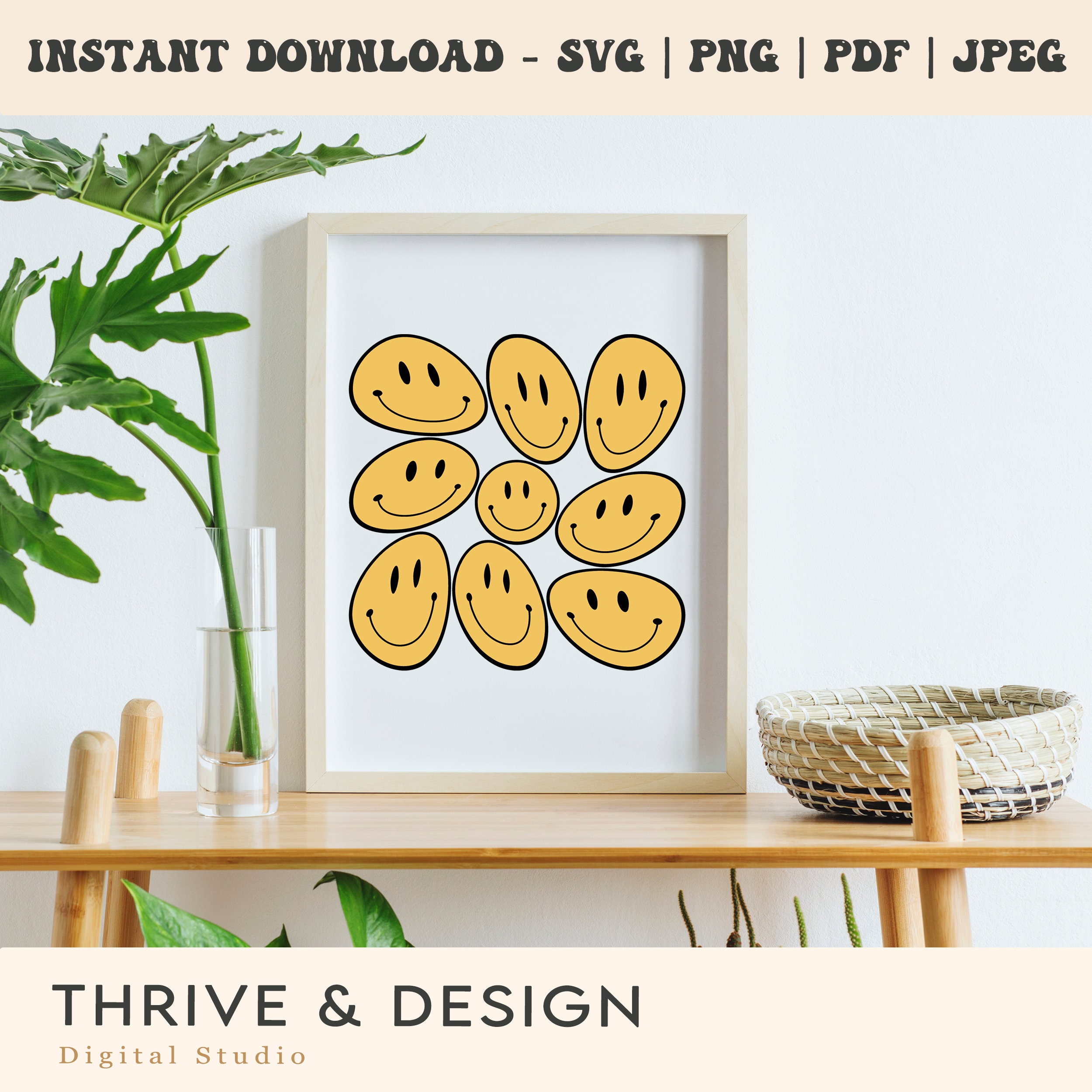 Smiley Face Svg Twisted Smiley Svg Files for Cricut Clipart - Etsy