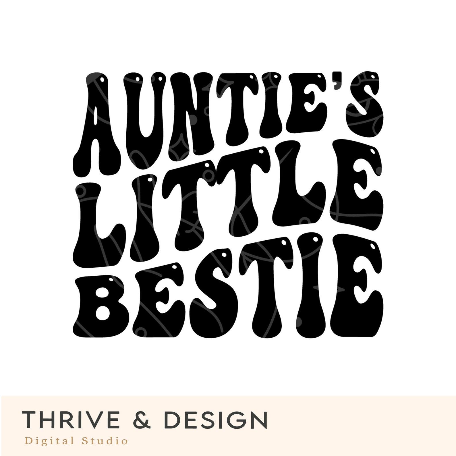 Auntie's Little Bestie Svg Aunties Bestie Svg Png File - Etsy