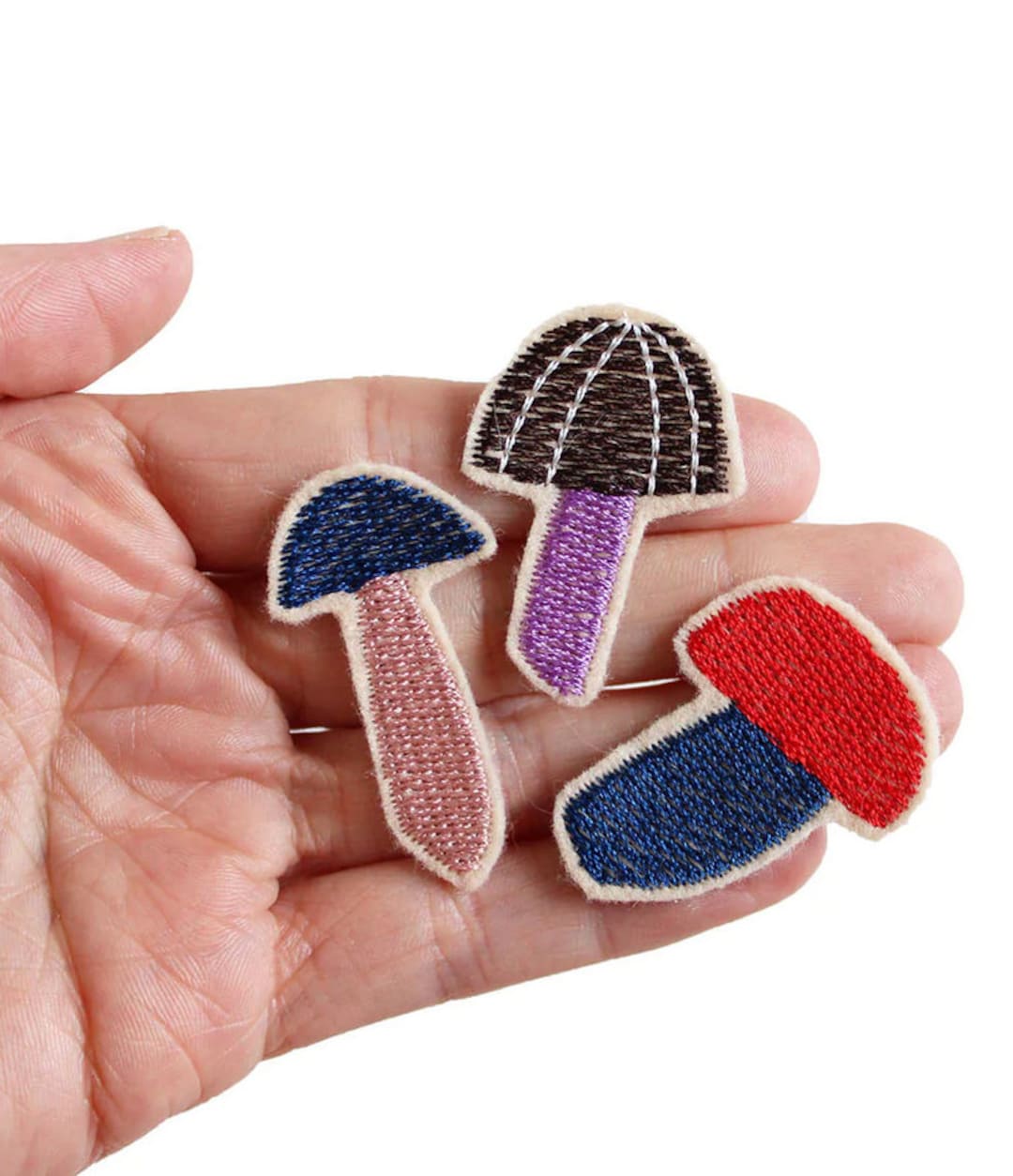 Patch SET mushrooms Iron-on Patches - Etsy