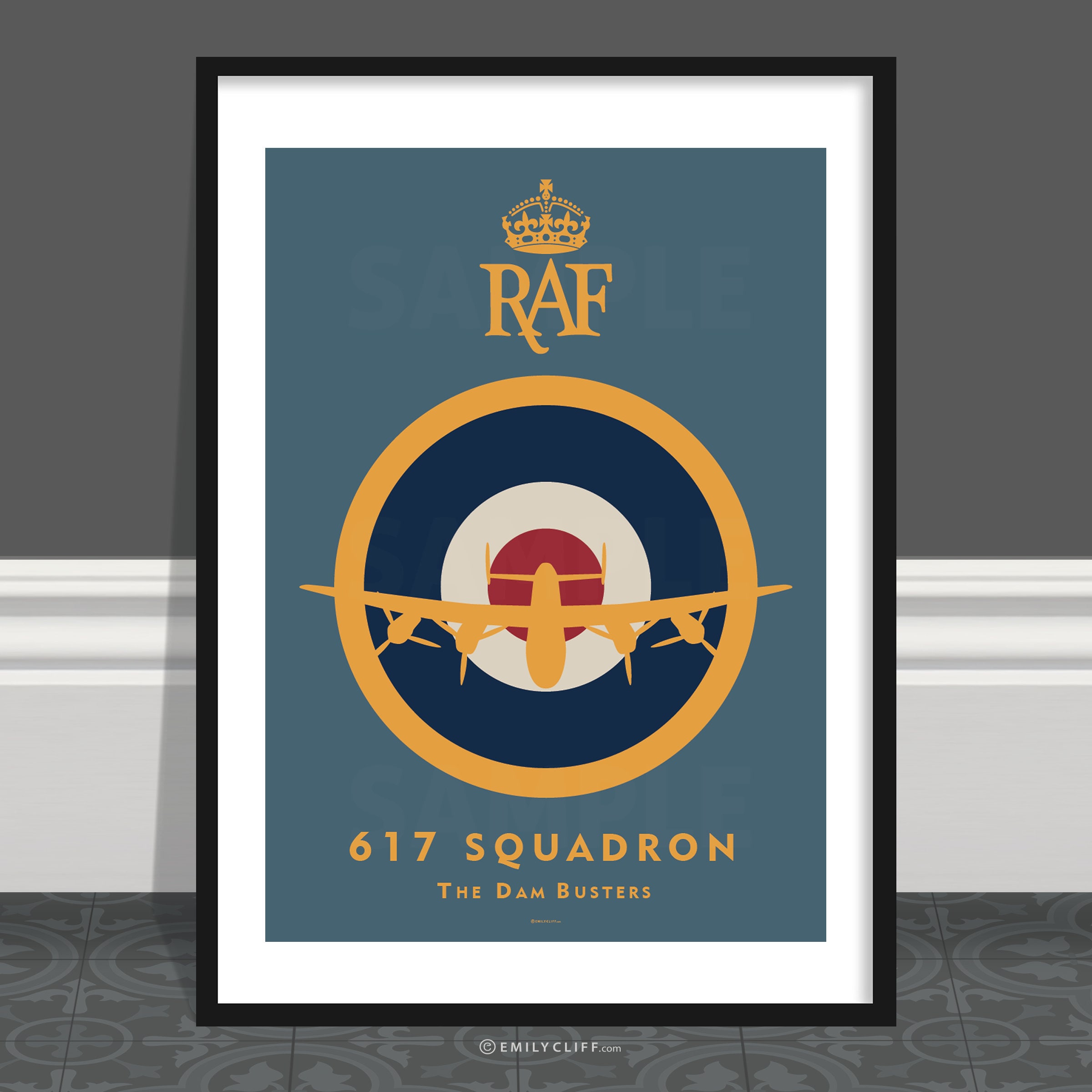 The Dam Busters 617 Squadron Print Poster RAF Print Wall - Etsy UK