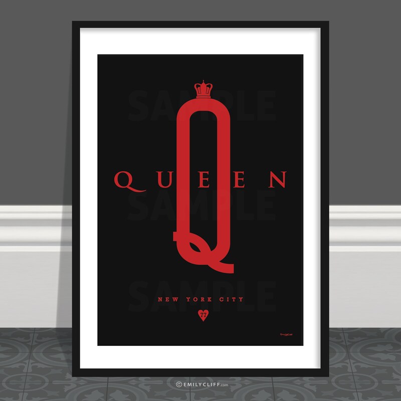 Queen Band Poster - Etsy