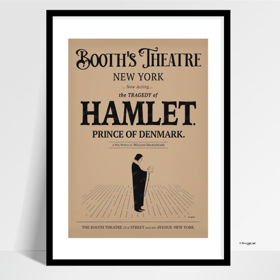 Vintage Hamlet Poster