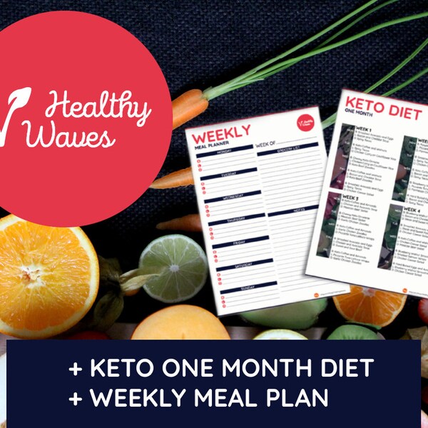 One Month Keto Meal Plan - Etsy