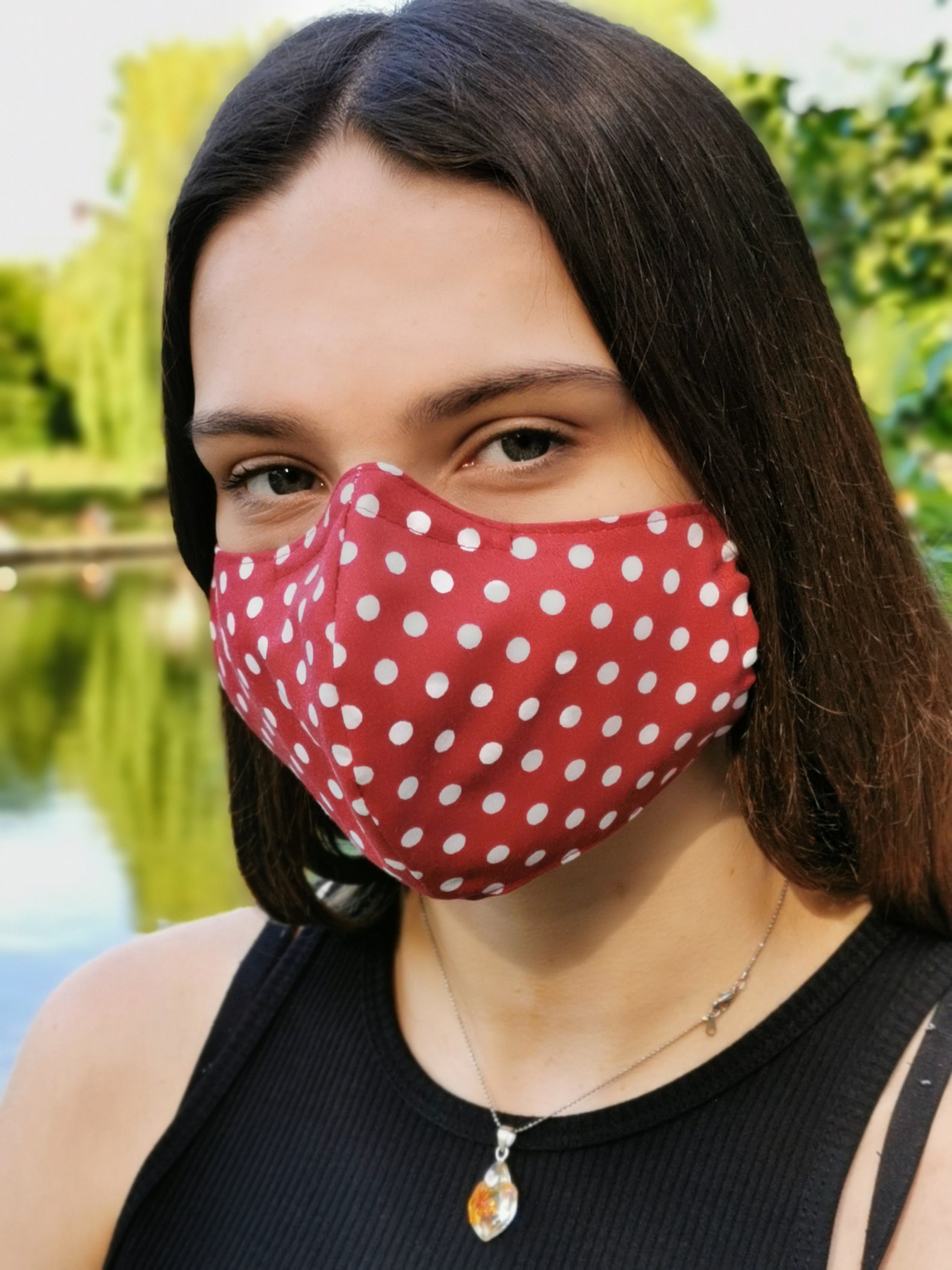 Máscara de tela L máscara para hombres y mujeres bolsa de | Etsy