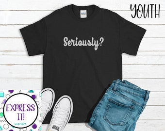 Seriously T Shirt | Etsy