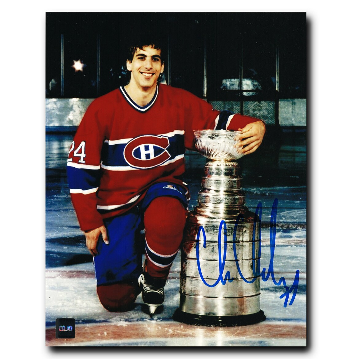 Chris Chelios Montreal Canadiens Autographed Stanley Cup 8x10 Photo - Etsy