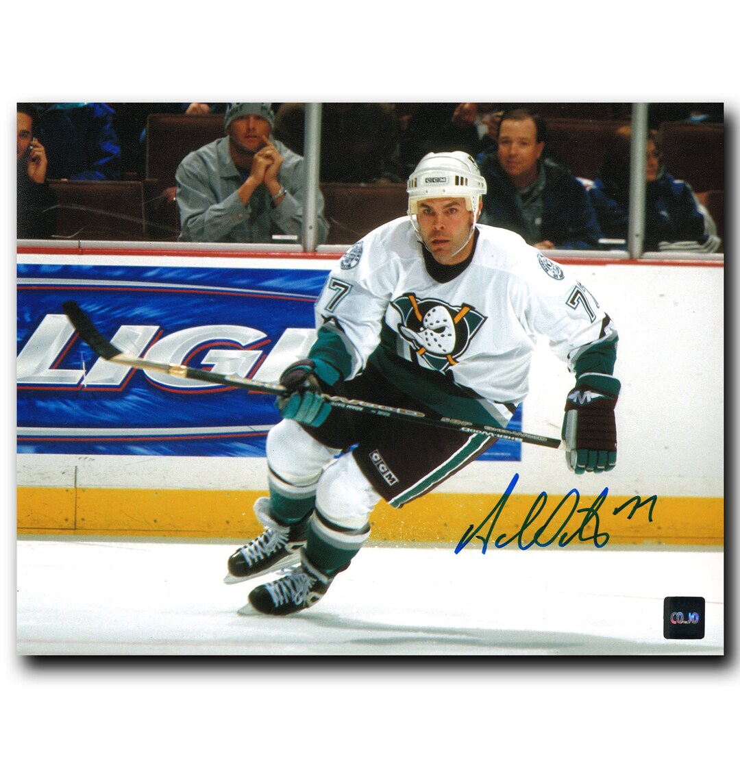 Adam Oates Anaheim Mighty Ducks Autographed 8x10 Photo - Etsy