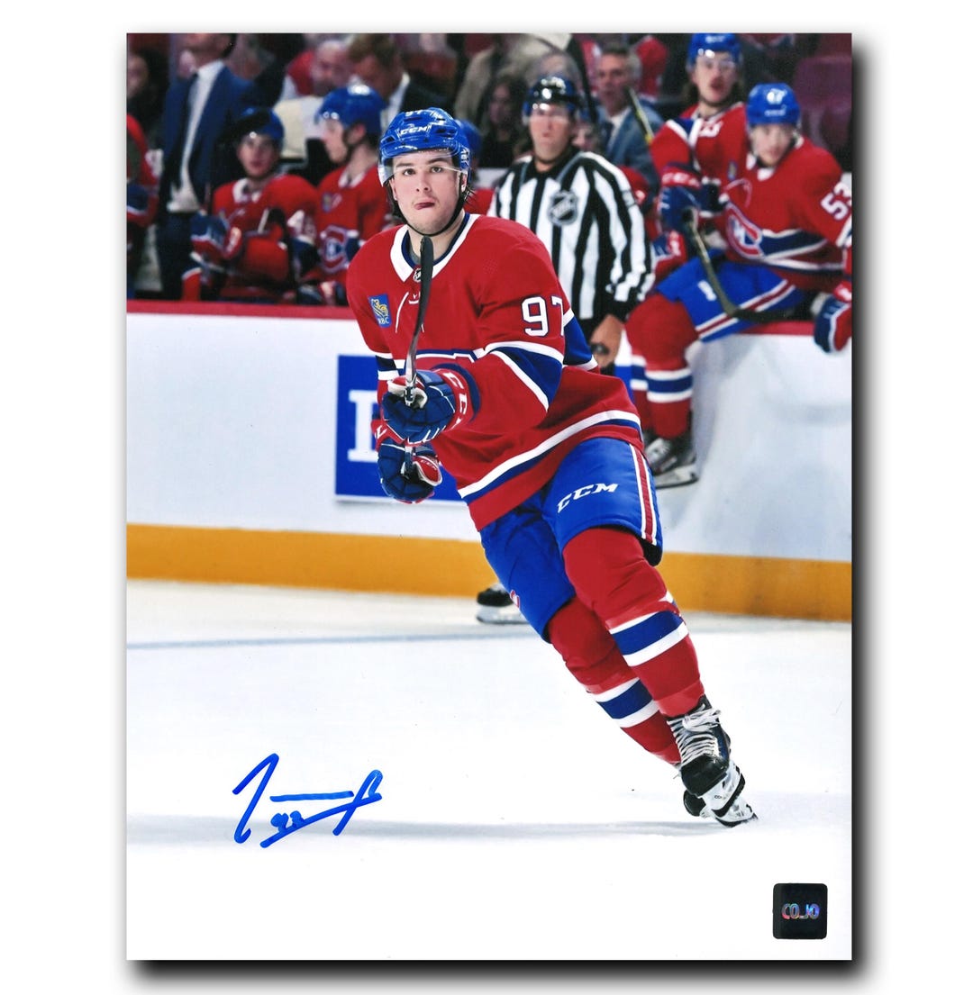 Joshua Roy Montreal Canadiens Autographed Skating 8x10 Photo - Etsy