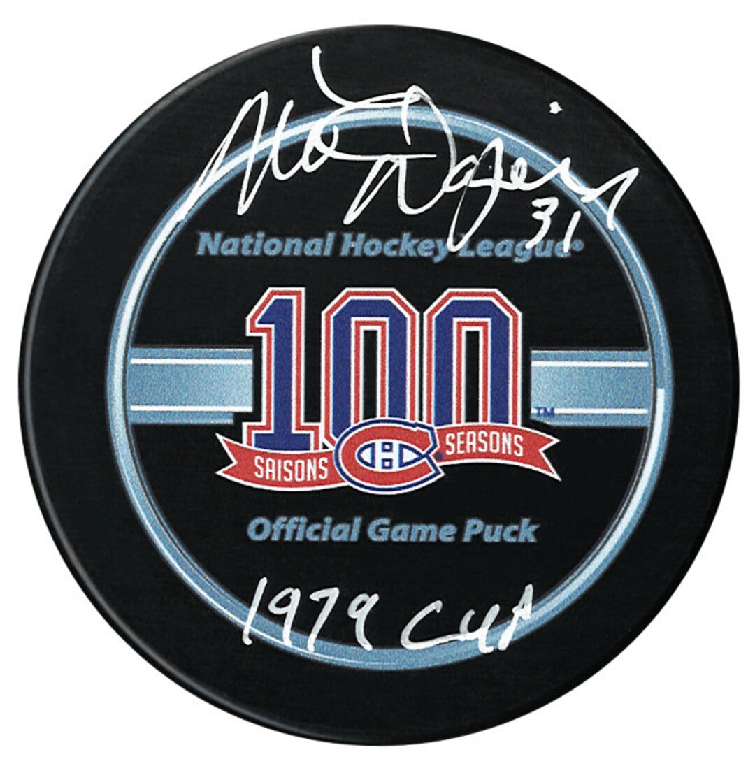 Mark Napier Autographed Montreal Canadiens Centennial Season 1979 Cup ...