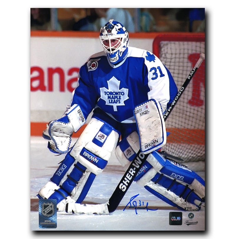 Grant Fuhr Toronto Maple Leafs Autographed Home 8x10 Photo - Etsy