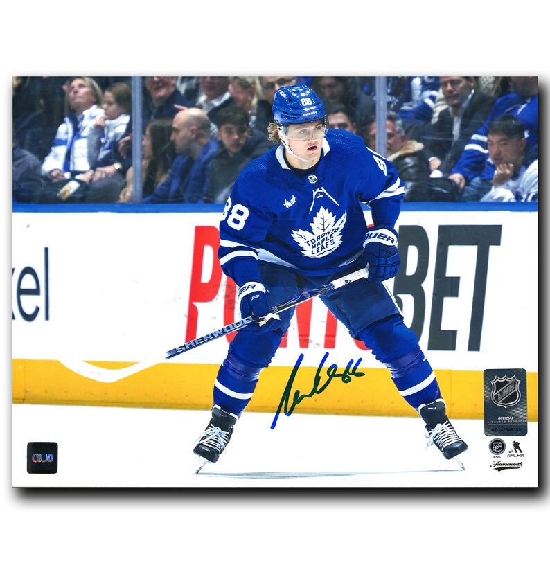 William Nylander Toronto Maple Leafs Autographed Skating 8x10 Photo - Etsy