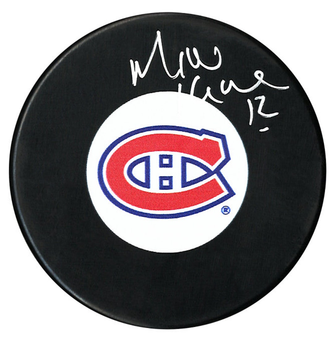 Mike Keane Autographed Montreal Canadiens Puck - Etsy