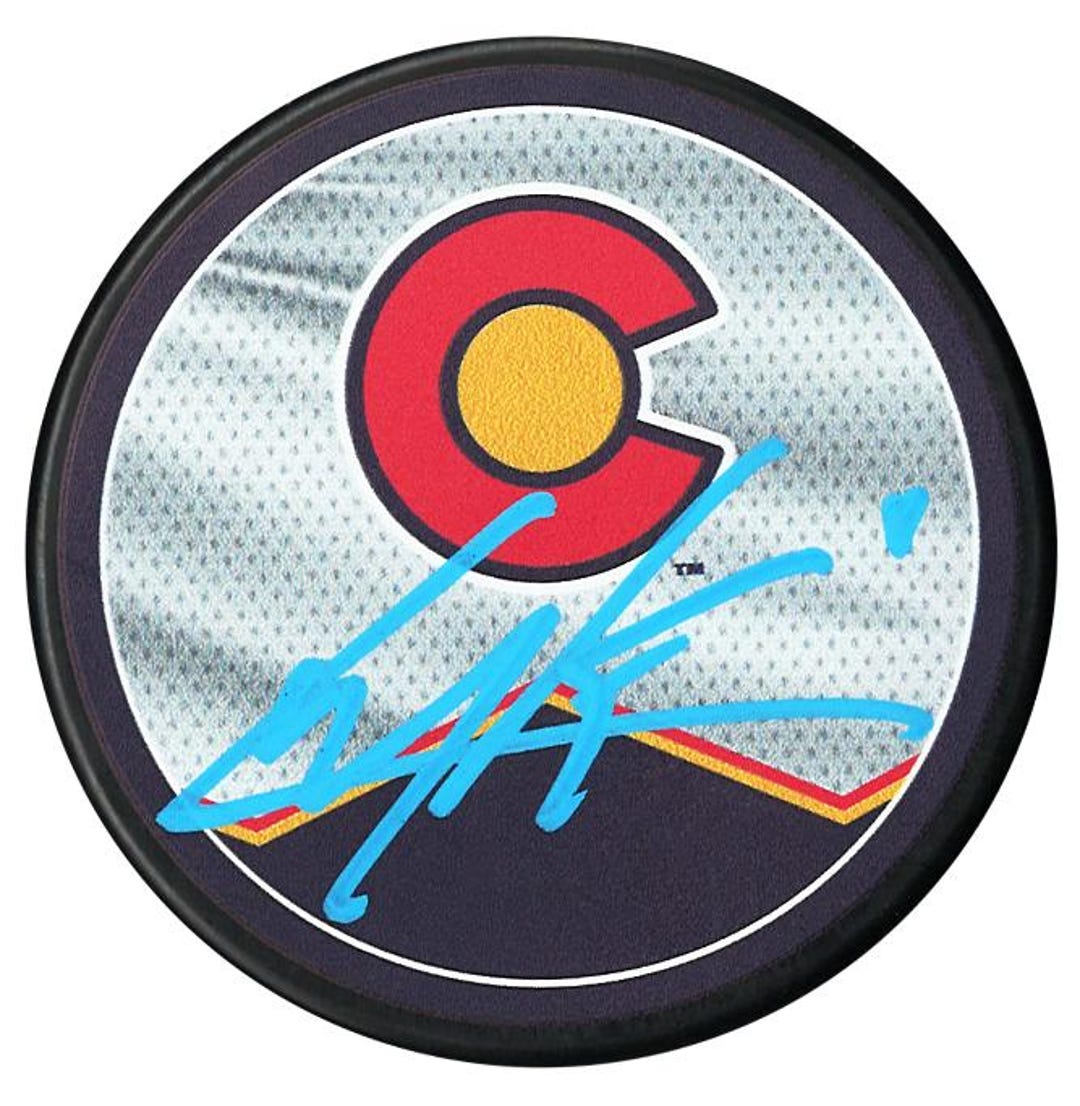 Cale Makar Autographed Colorado Avalanche Reverse Retro 2.0 Puck - Etsy