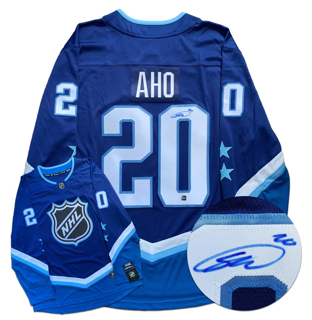 Sebastian Aho Autographed All Star Game Jersey - Etsy