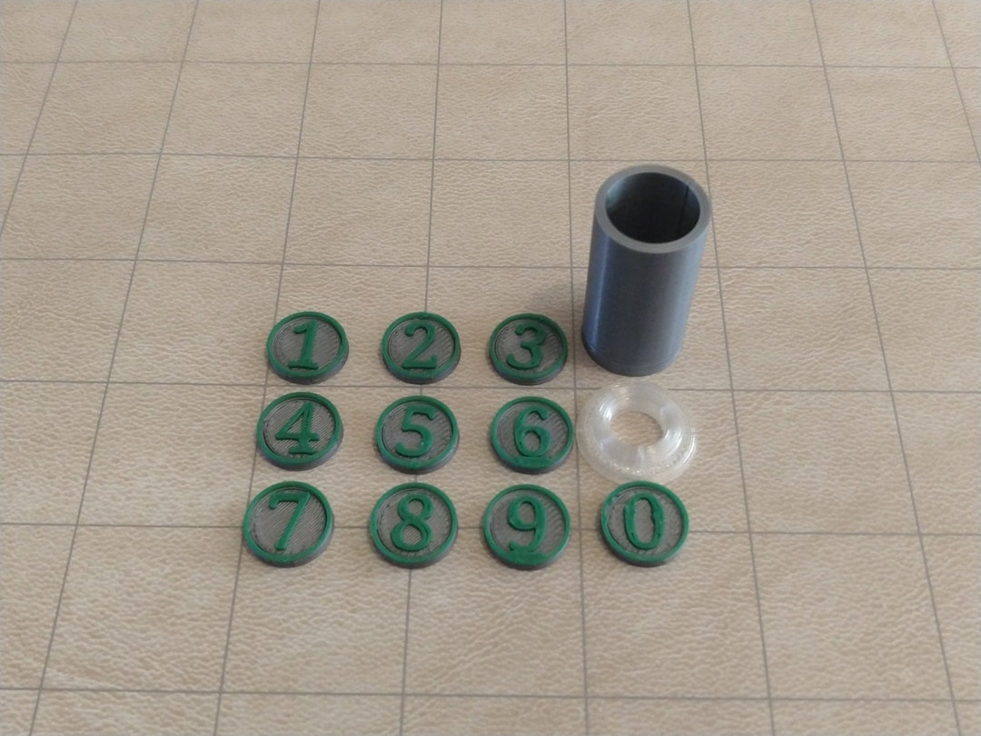 Dungeons and Dragons Initiative Combat Counters and Container - Etsy