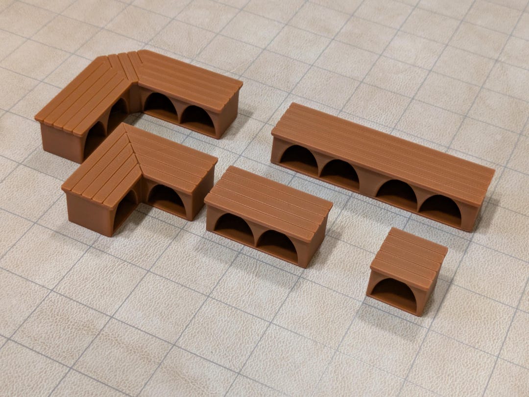 Modular Bar/vendor Counter Dungeons and Dragons Scenery - Etsy