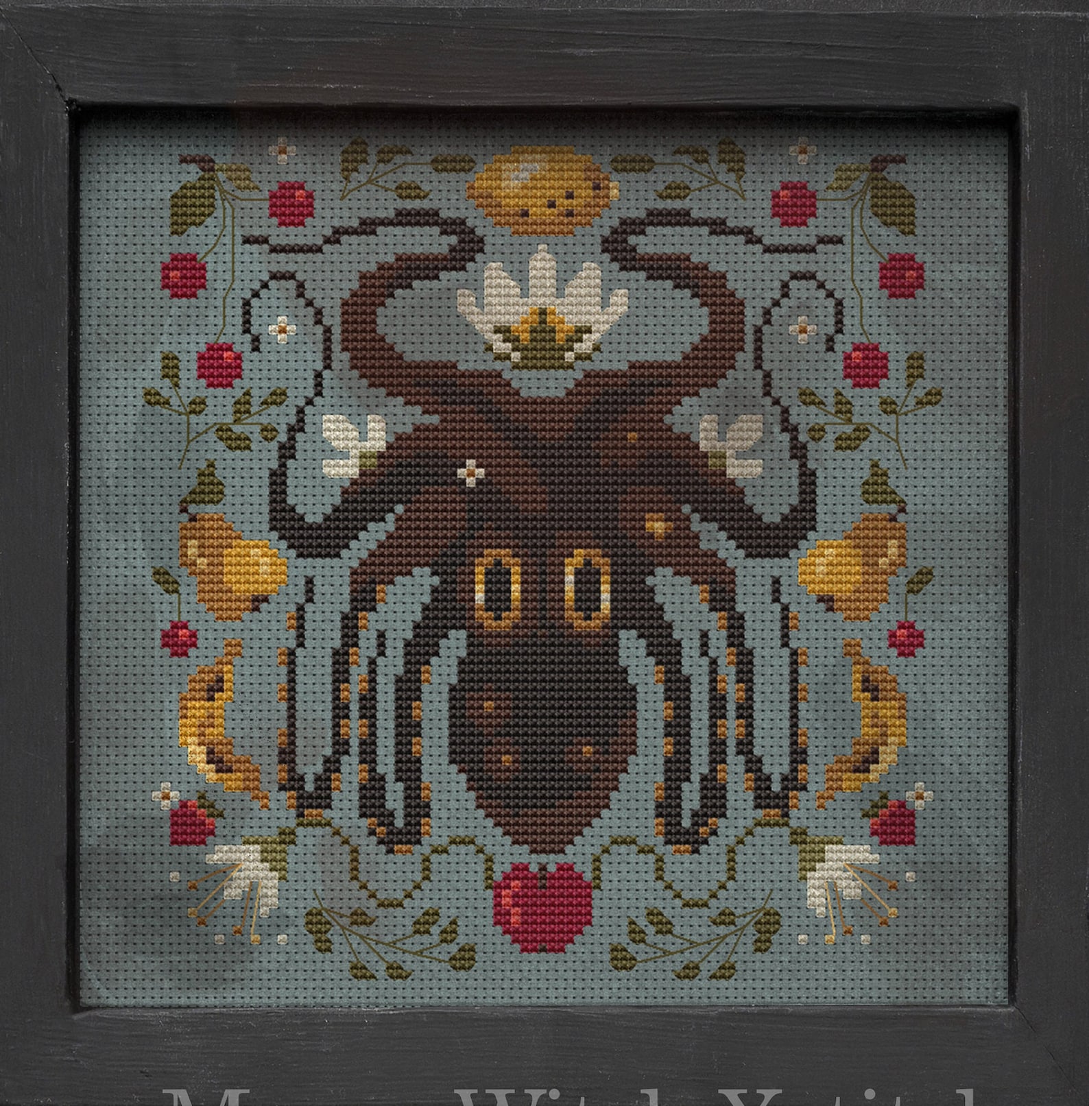 Octopus Cross Stitch Pattern, Sea Creatures Color Chart, Ocean ...