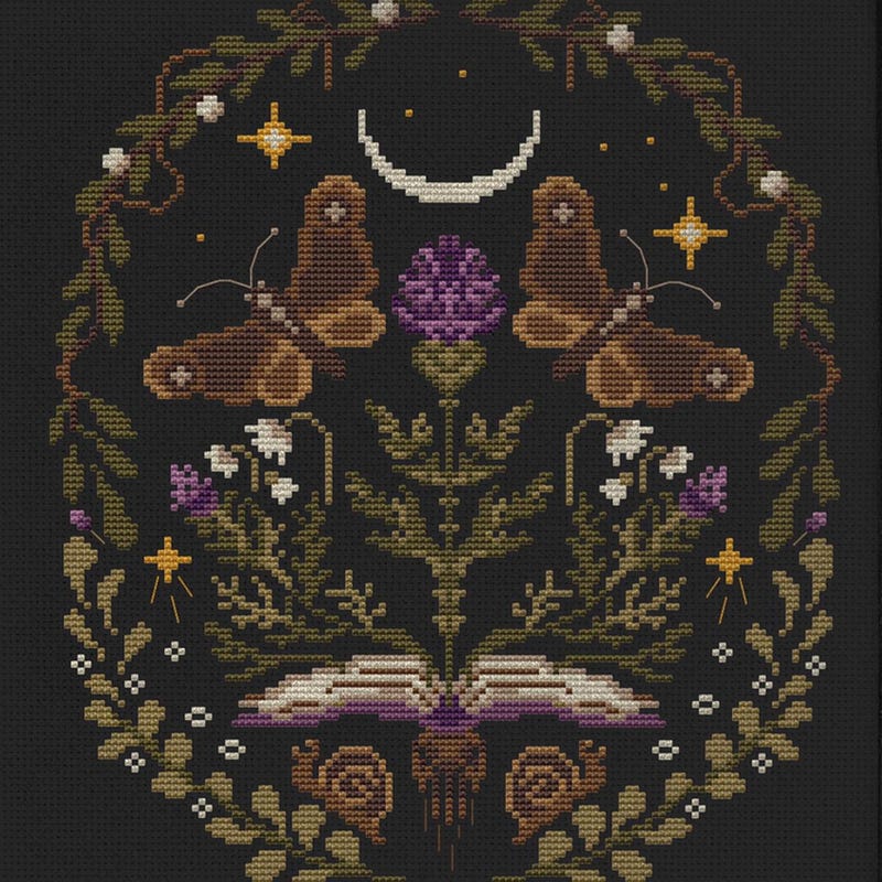 Cottage Cross Stitch Book - Etsy