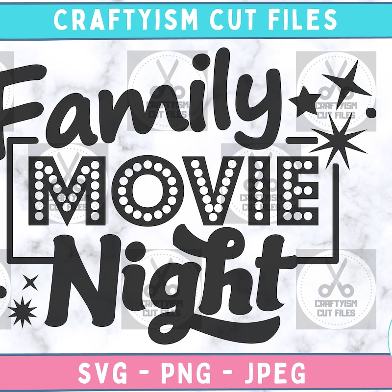 Movie Night Clip Art - Etsy