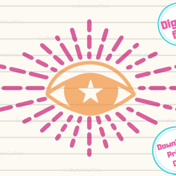 Mystic Eye Svg - Etsy