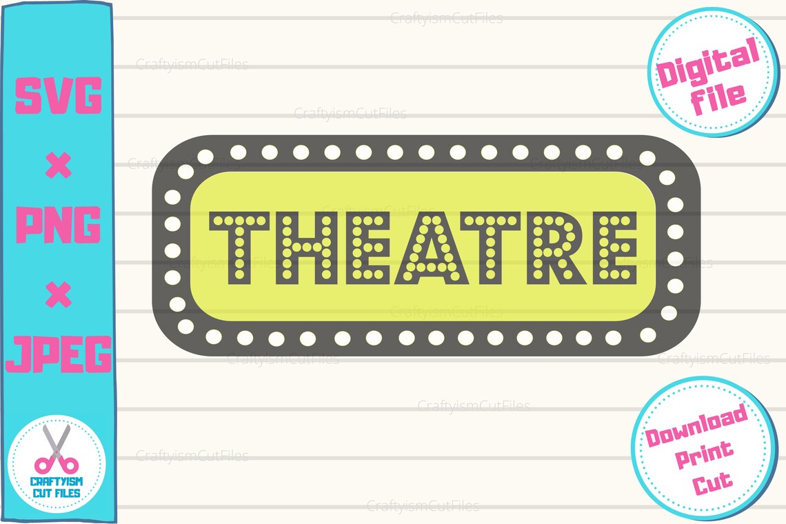 Theatre Bundle SVG, Musicals SVG, Theatre Night SVG, Stage Mom Svg ...