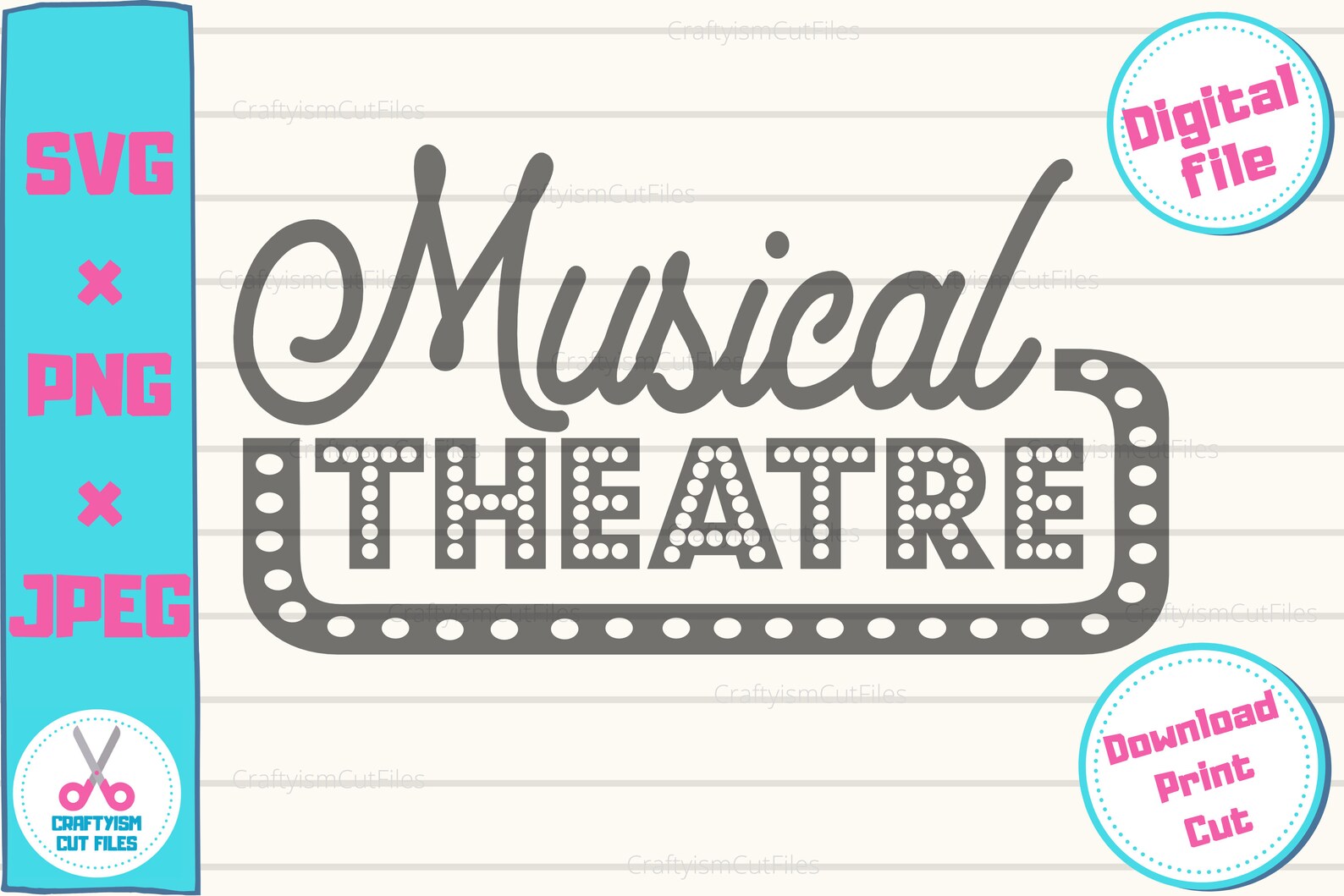 Theatre Bundle SVG, Musicals SVG, Theatre Night SVG, Stage Mom Svg ...