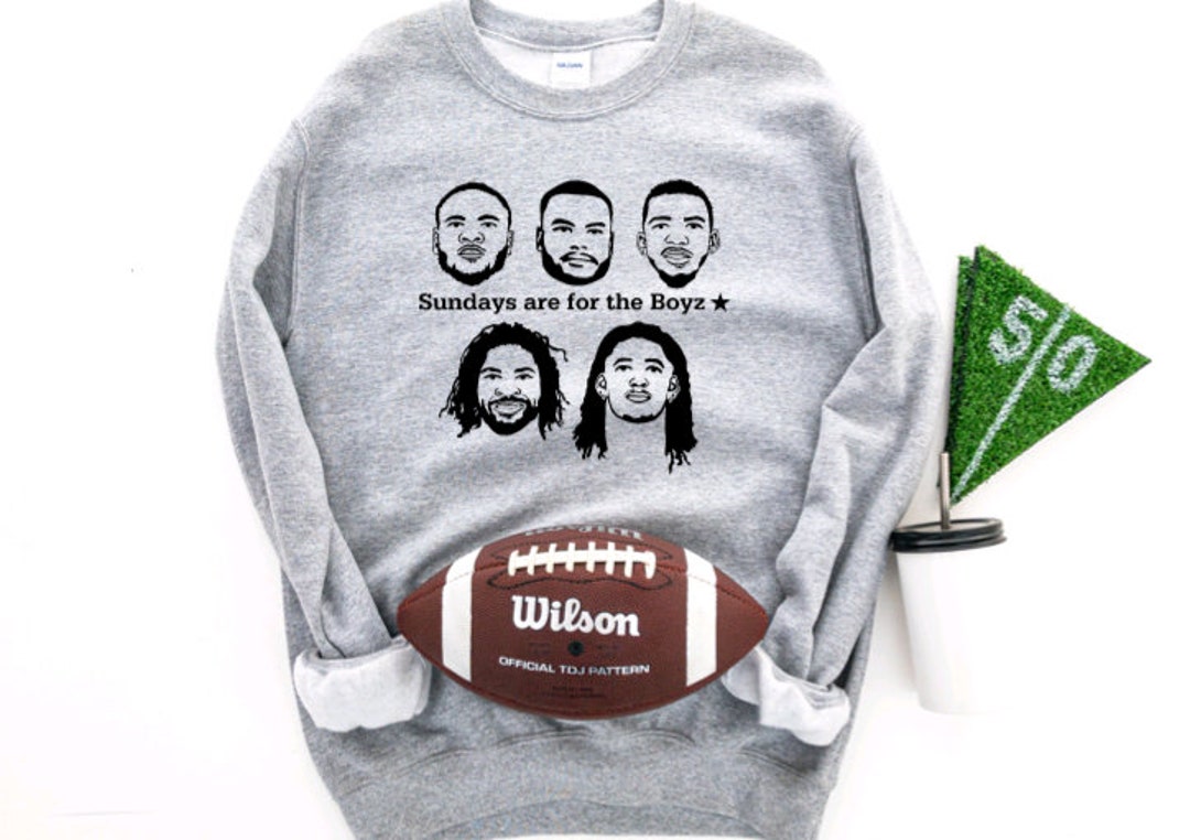 Dallas Cowboys Sweatshirt - Dak Prescott - Cee Dee Lamb - Micah Parsons ...