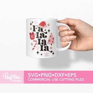 Christmas Svg Png Files | Falalalala Svg Digital Download - Etsy