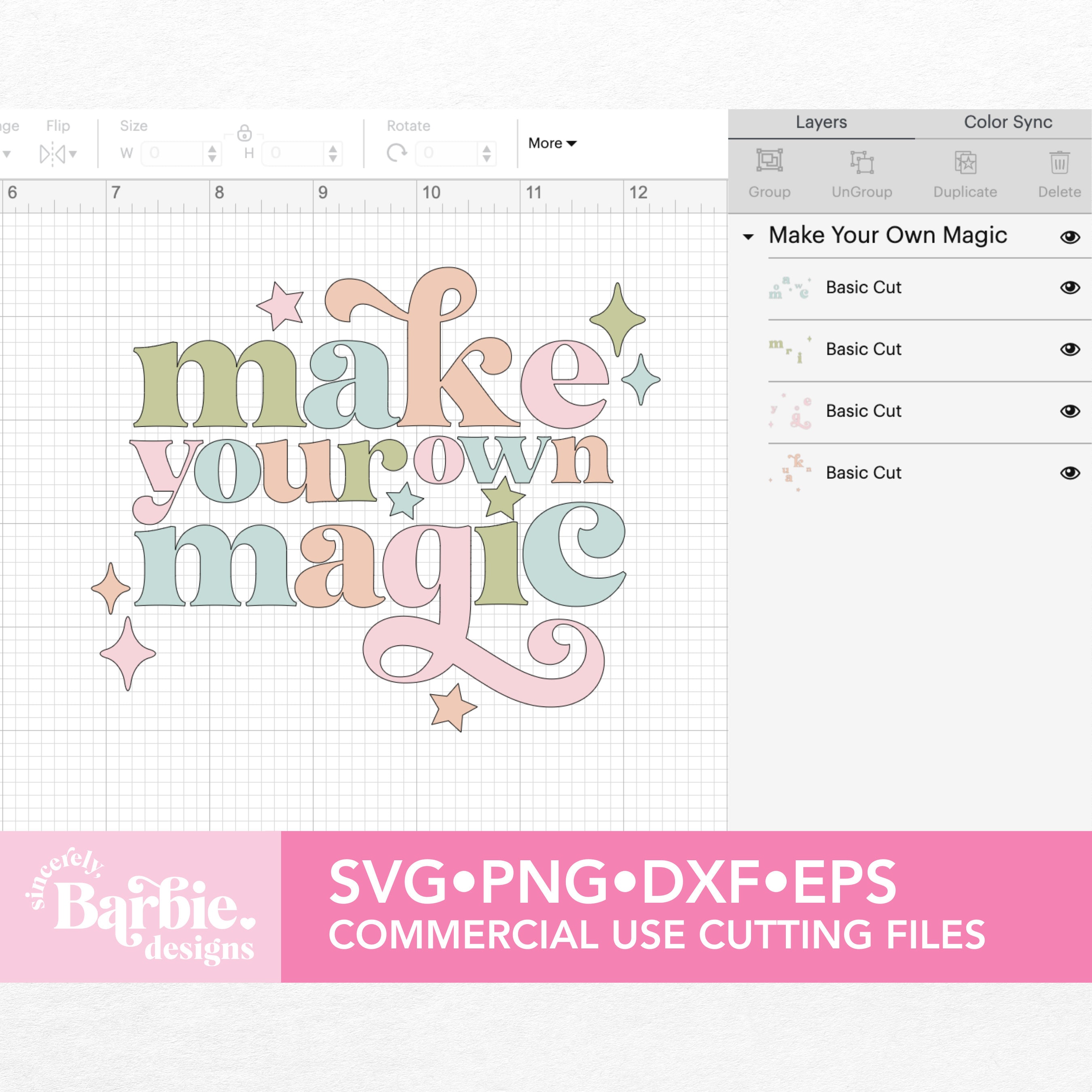 Make Your Own Magic SVG File: DIY Digital Download - Etsy Canada