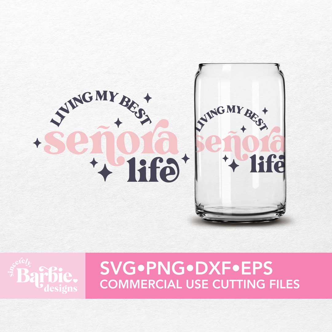 Living My Señora Life SVG | Funny Mom Cut File (digital Download - Etsy