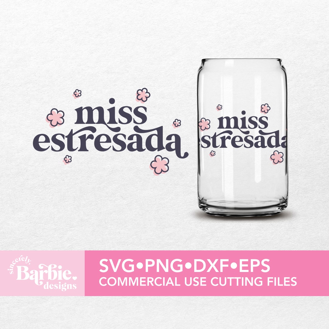 Funny Quotes Svg in Spanish | Miss Estresada Svg Digital Download ...