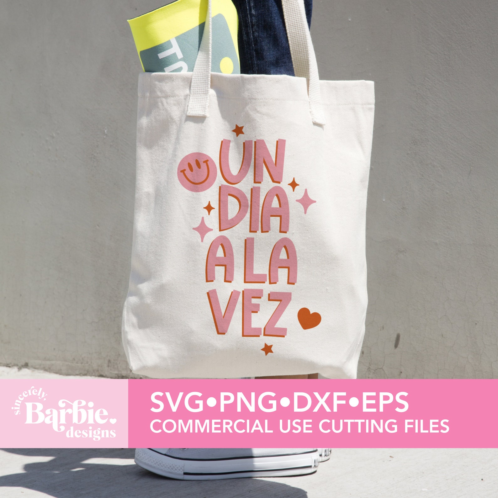 Un Dia a La Vez SVG PNG: Latina Positive Affirmation (digital Download ...