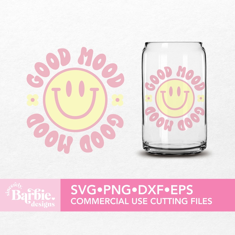 Good Mood SVG File Positive Affirmations Quotes Digital - Etsy