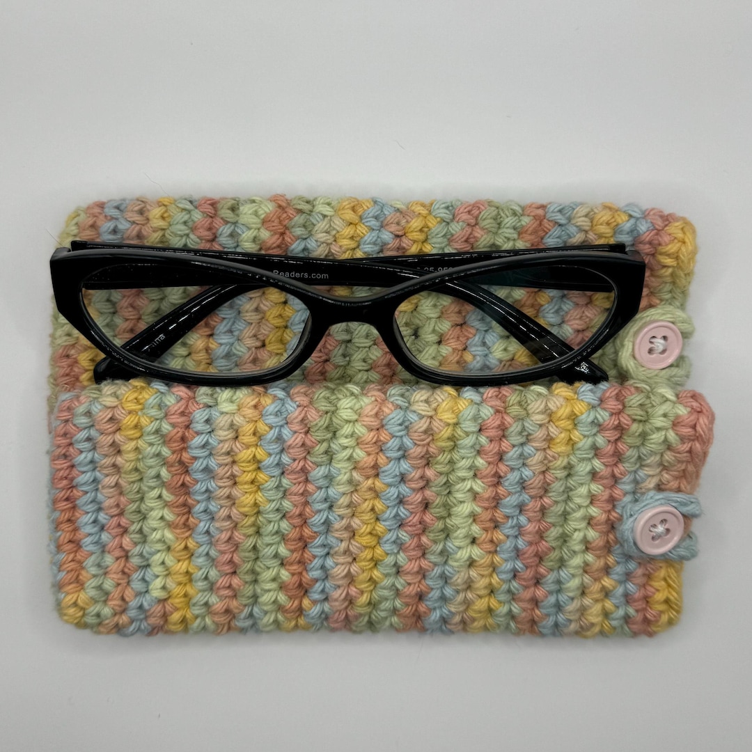Crochet Eye Glasses Case - Etsy
