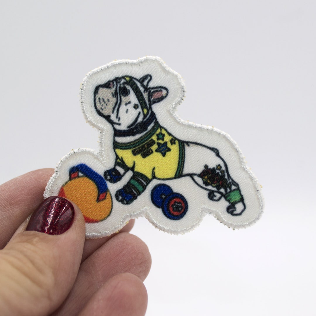 Athletic Dog Gym Bag Patch Hook Back Gym Patch for Women - Etsy