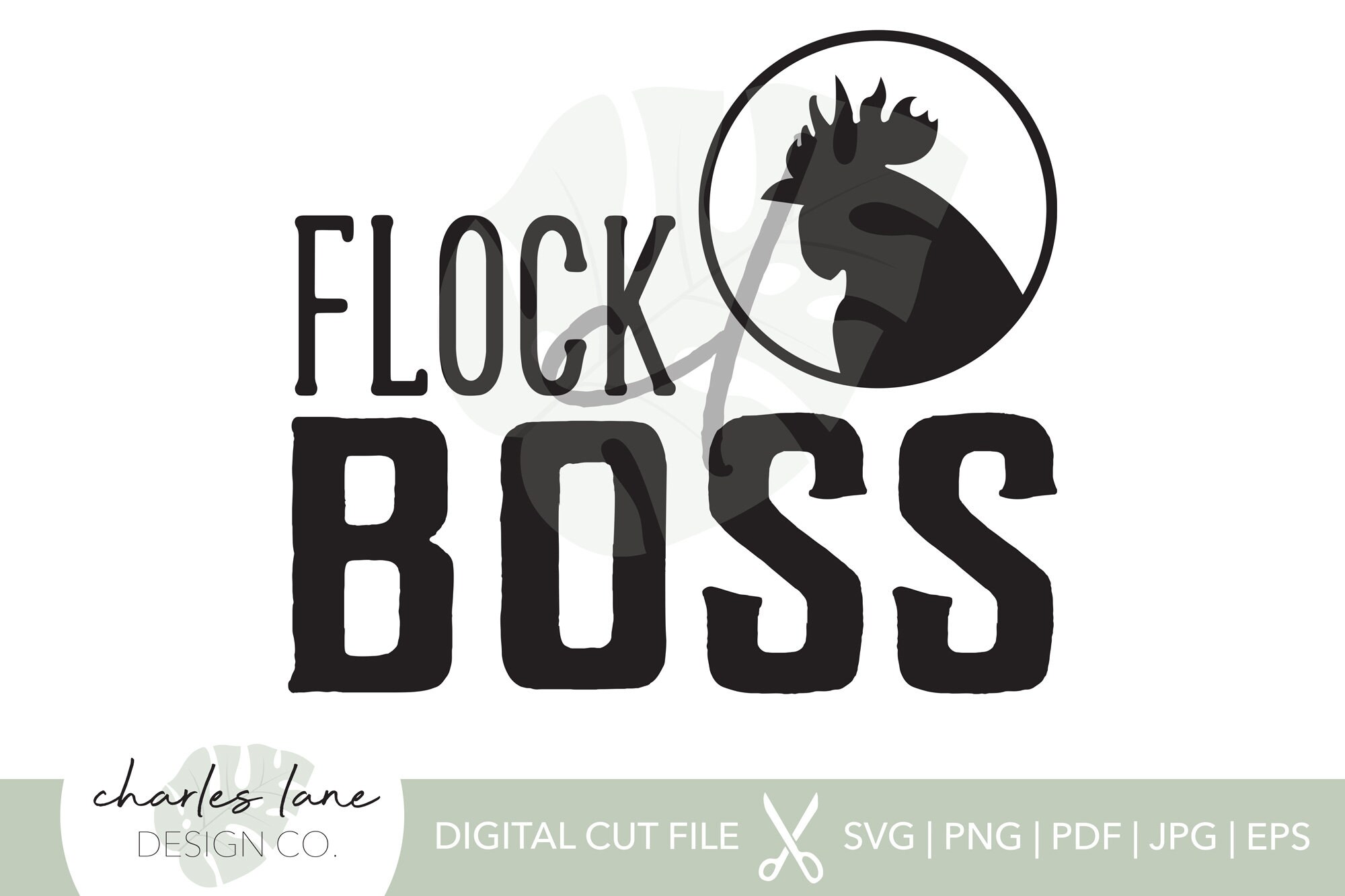 Flock Boss, Chicken Farmer, Rooster Agriculture Tshirt SVG Cut File - Etsy